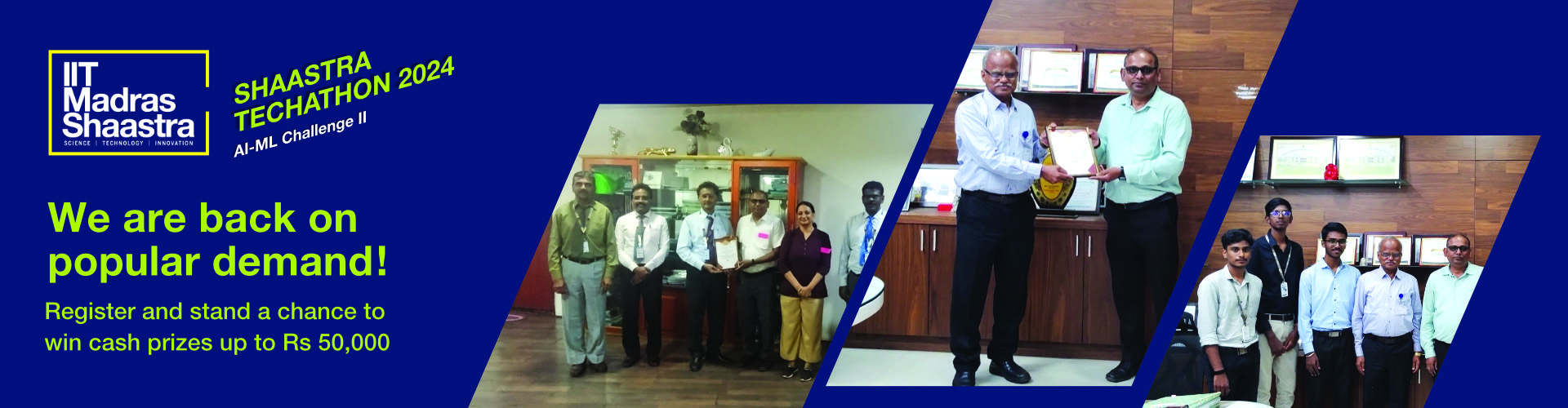 Shaastra Techathon - IIT Madras